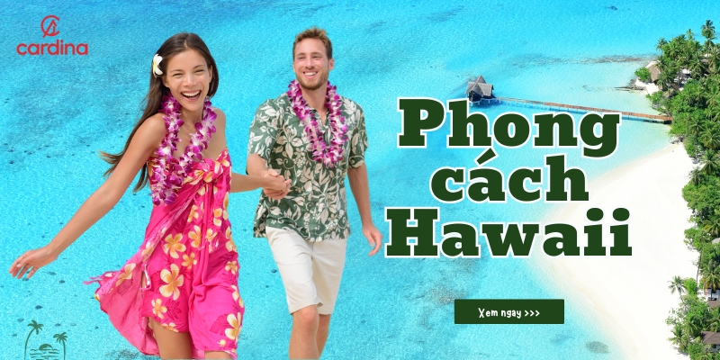 Phong cách Hawaii: Làn gió nhiệt đới đầy màu sắc trong thời trang