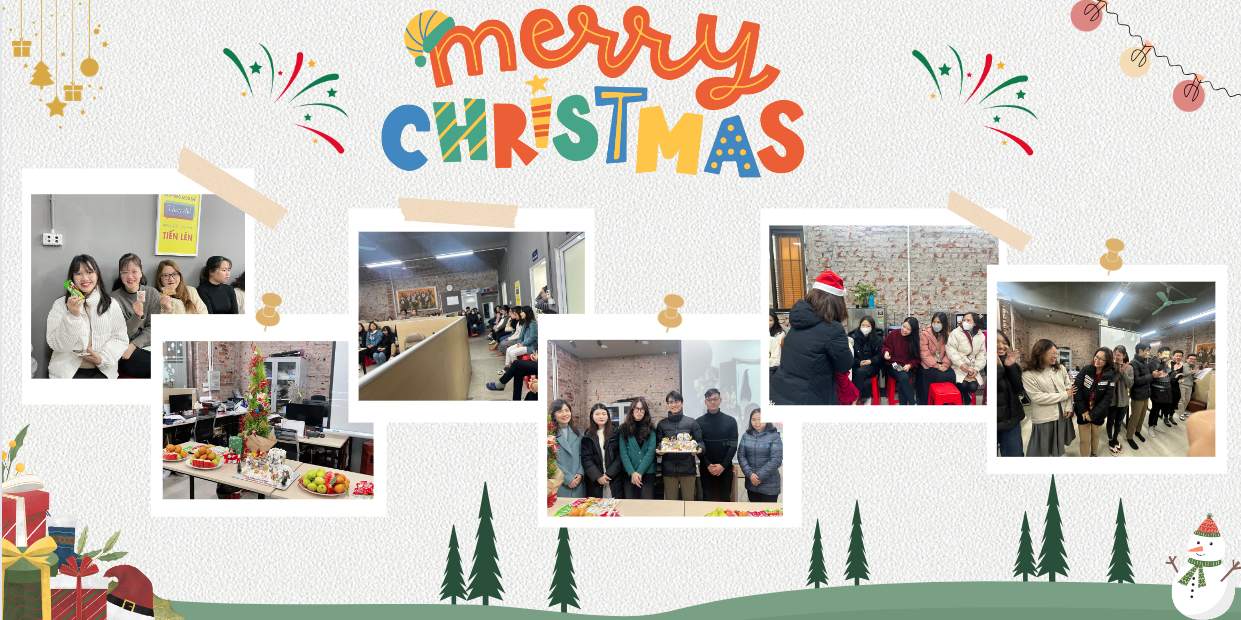 Tiệc ngọt Giáng sinh - Merry Christmas - CARDINA 12/2023