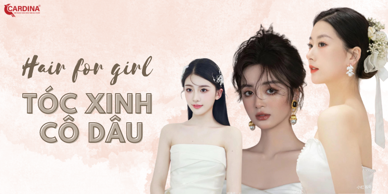 100 + kiểu tóc cô dâu đẹp cho nàng tỏa sáng trong ngày trọng đại