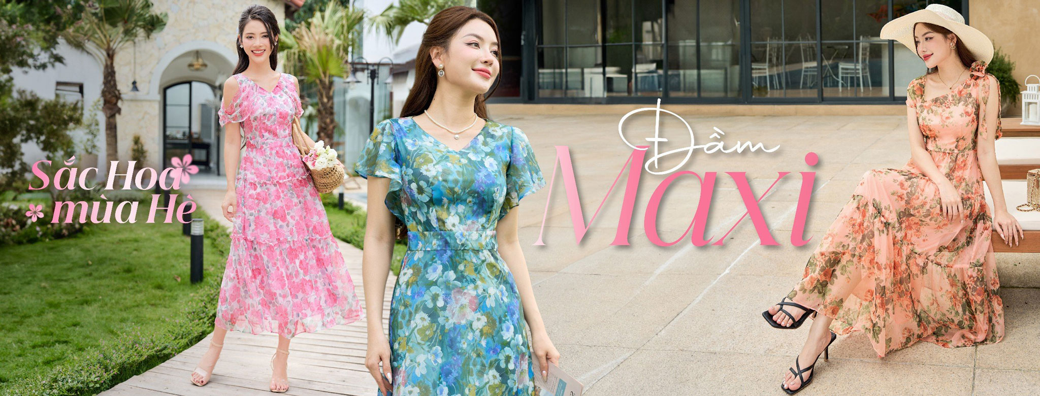 100+ Mẫu đầm Maxi đi biển, dự tiệc cực xinh 2025