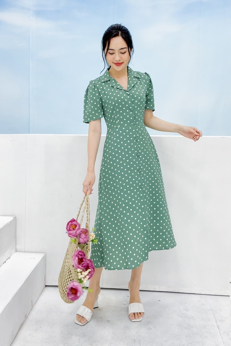 Top 18 Mẫu váy lụa thiết kế cao cấp | Đầm lụa Cardina | Giá ưu đãi