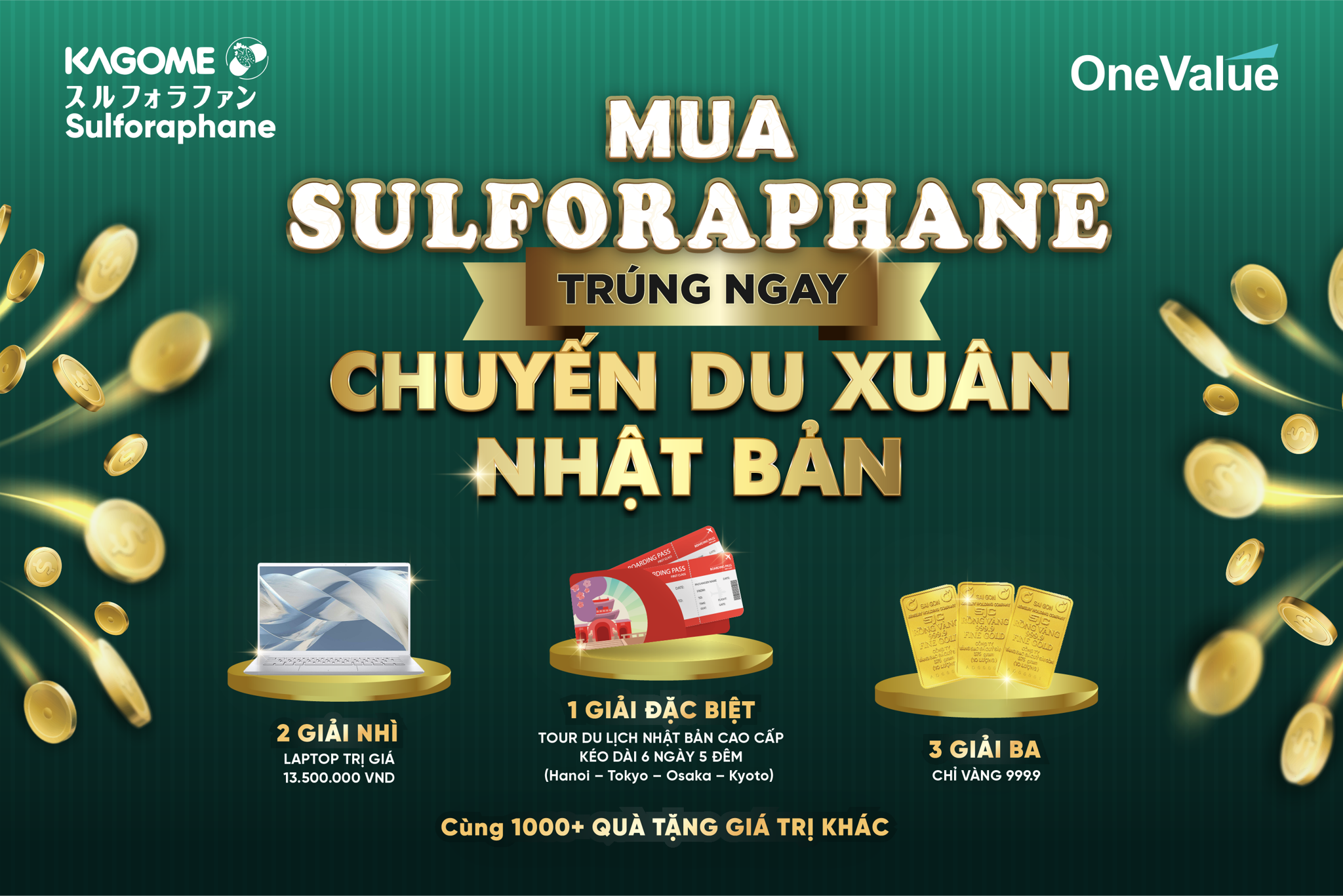 MUA SULFORAPHANE - TRÚNG NGAY CHUYẾN DU XUÂN NHẬT BẢN – Kagome Sulforaphane - TPBVSK GAN số 1 từ ...