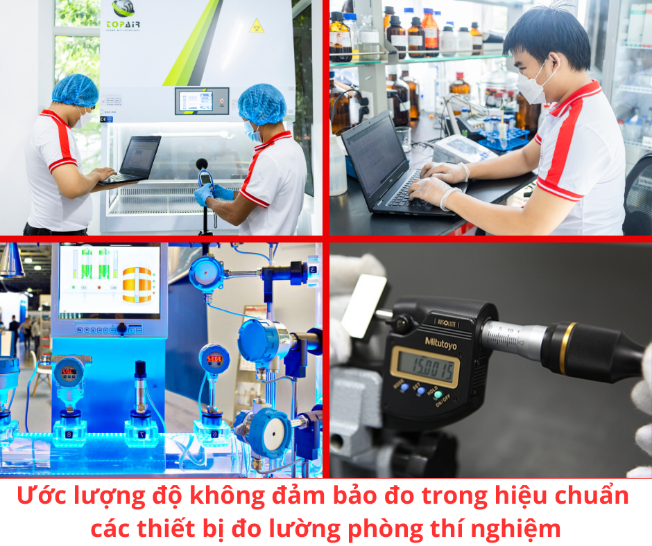 Ước lượng độ không đảm bảo đo trong hiệu chuẩn các thiết bị đo lường ...