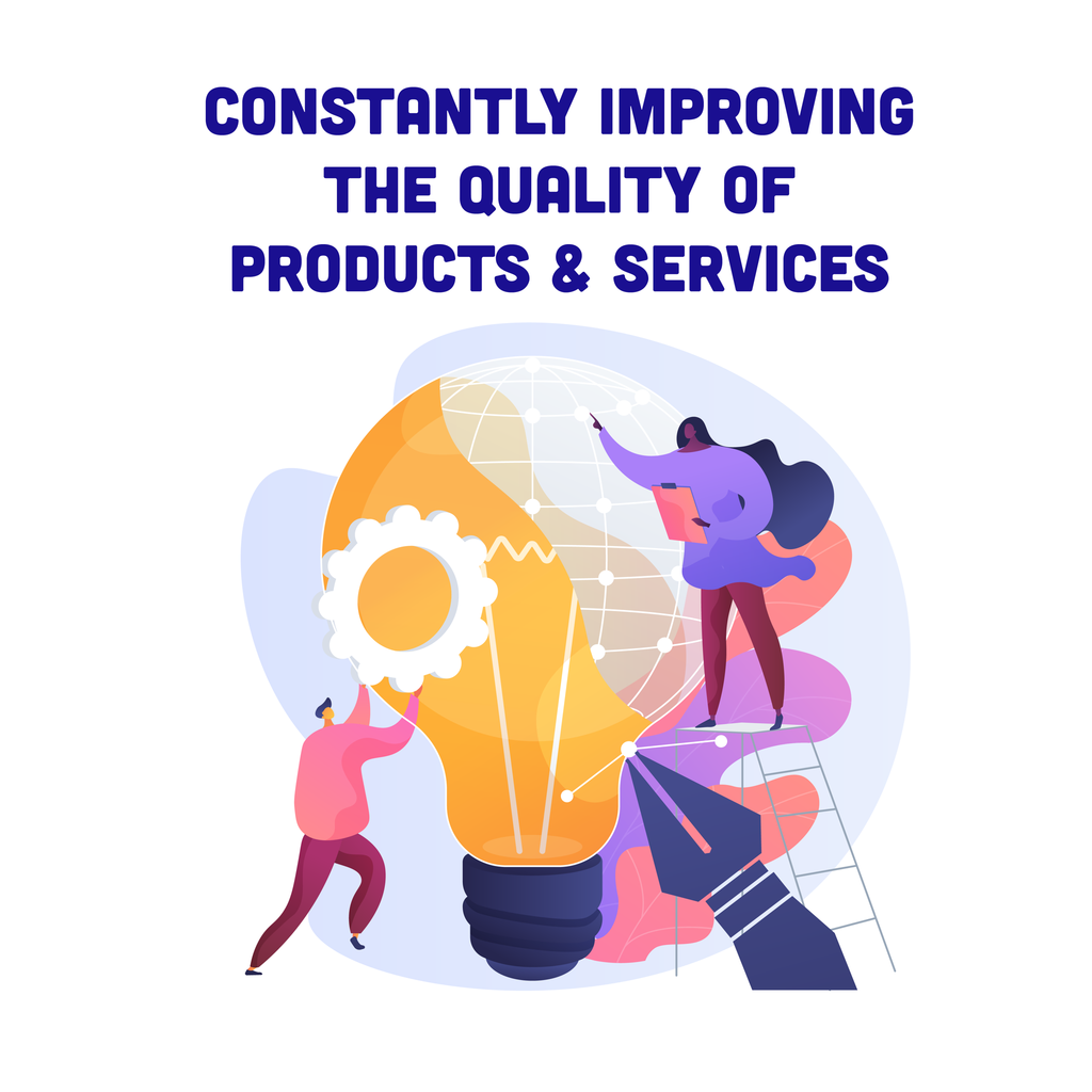 Constantly improving the quality of products and services – Company