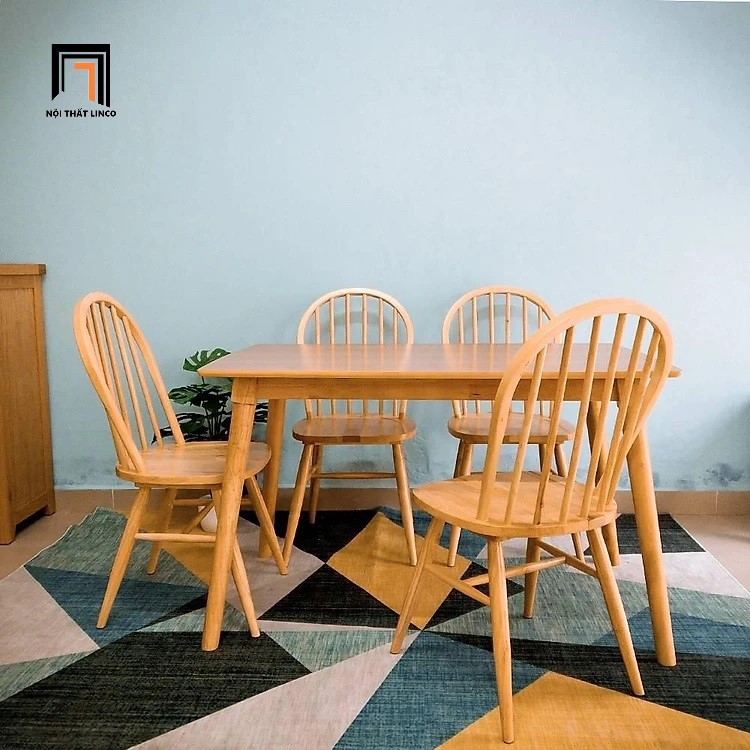 Bàn ăn 4 ghế | Bộ bàn ghế ăn 4 người | Bàn ăn 4 chỗ ngồi – Nội ...