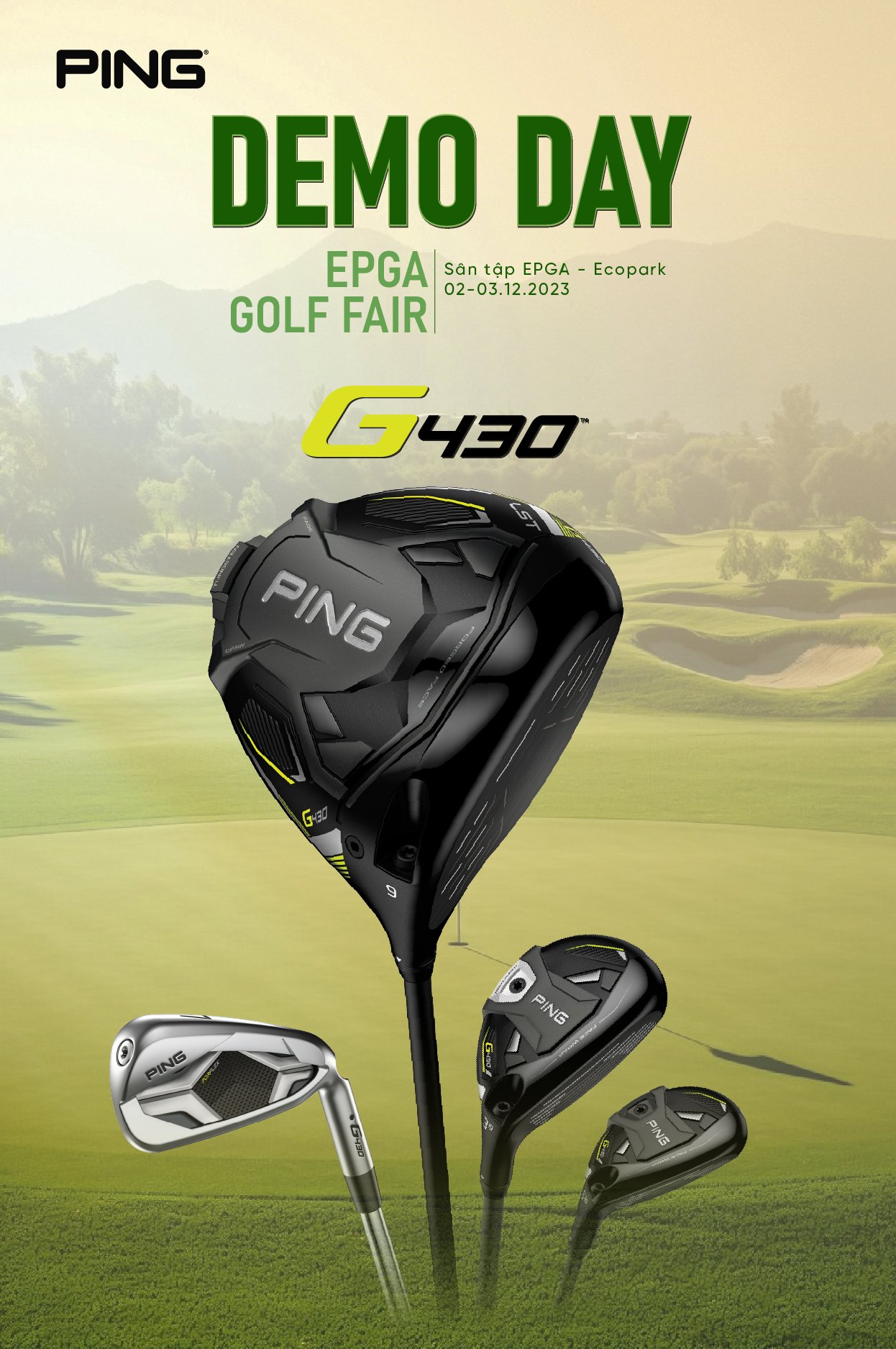 PING Golf có gì tại Ngày hội Golf Fair trên sân tập EPGA - PINGGOLFVIETNAM