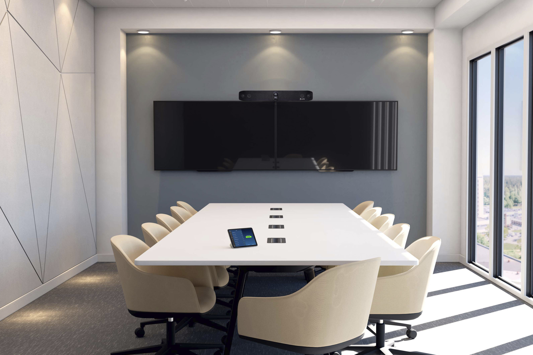 Thiết bị họp trực tuyến Poly Studio X70 kèm TC8