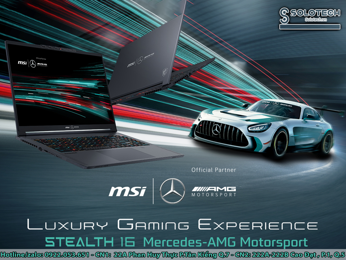 Chào đón siêu phẩm từ sự kết hợp giữa MSI và Mercedes-AMG– Vinh Hiển ...