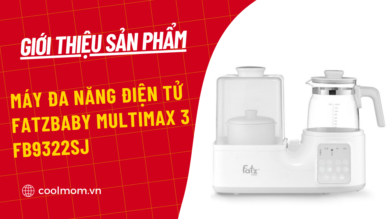 Máy đa năng điện tử Fatzbaby MULTIMAX 3 đồng hành cùng mẹ chăm con ...