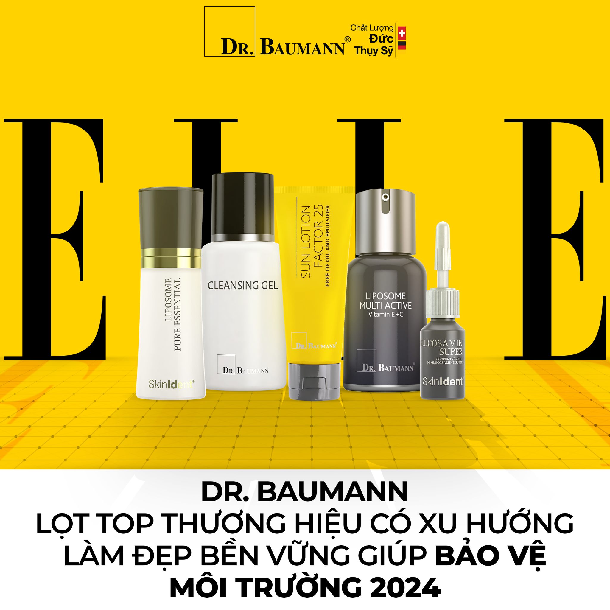DR.BAUMANN NÂNG CAO THẾ GIỚI LÀM ĐẸP BỀN VỮNG – Dr. Baumann VN