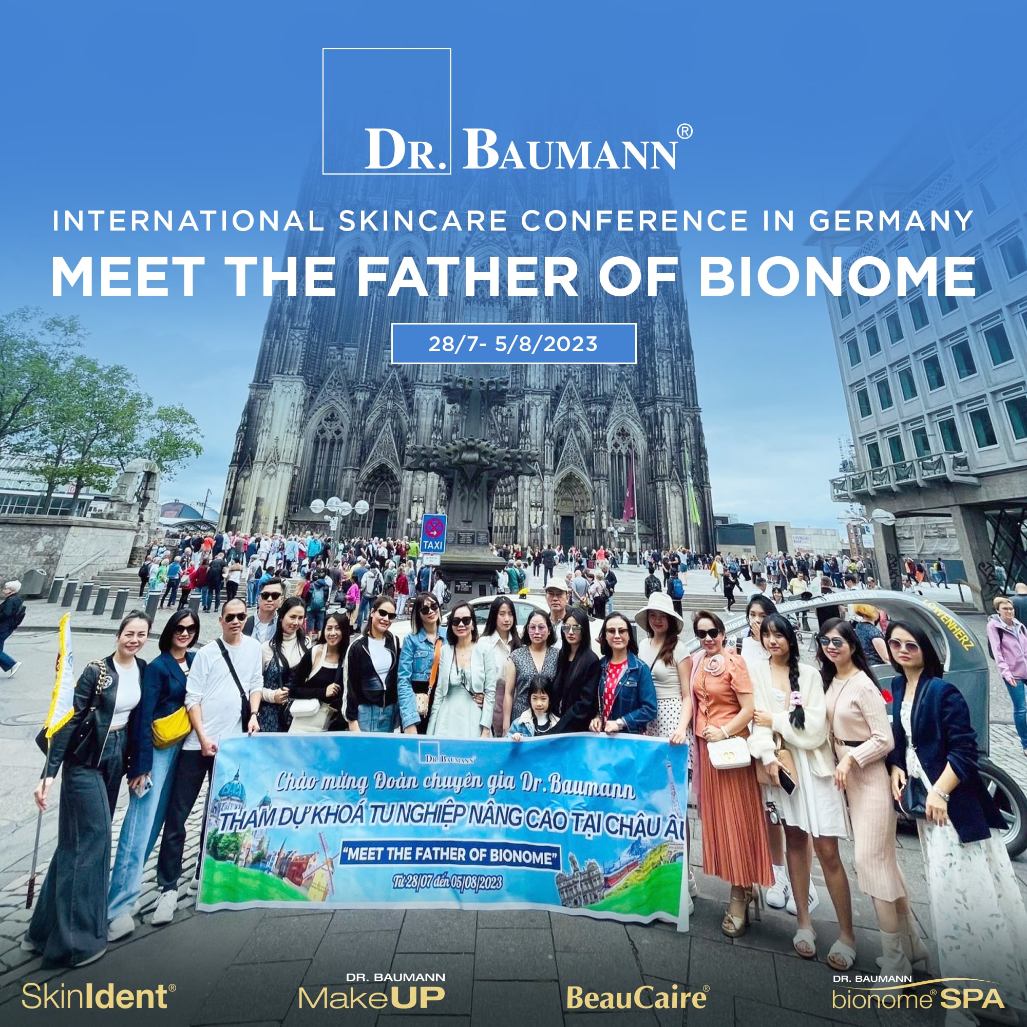 SỰ KIỆN “MEET THE FATHER OF BIONOME” ĐÃ CHÍNH THỨC BẮT ĐẦU – Dr. Baumann VN