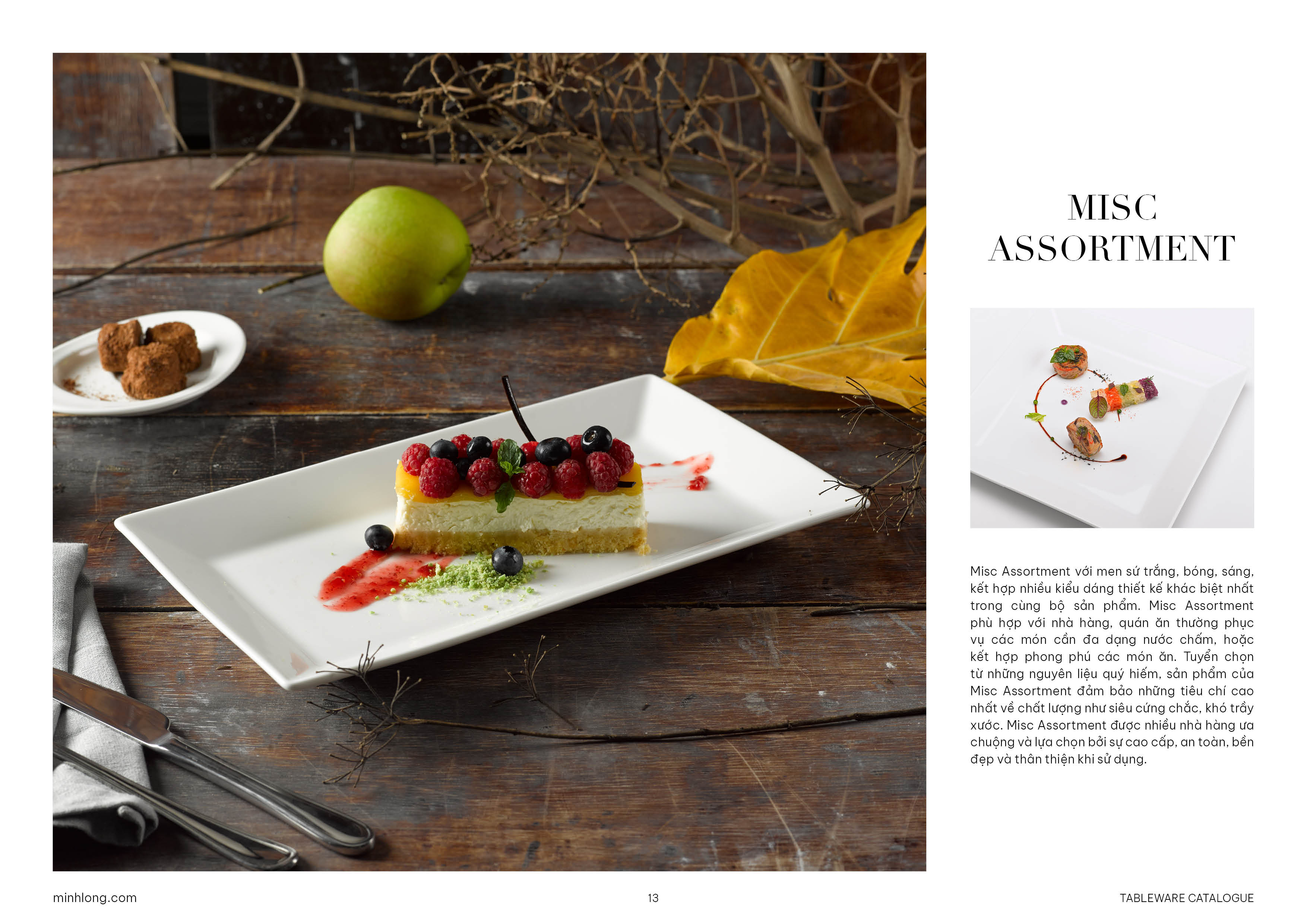 Horeca Catalogue Gốm sứ Minh Long