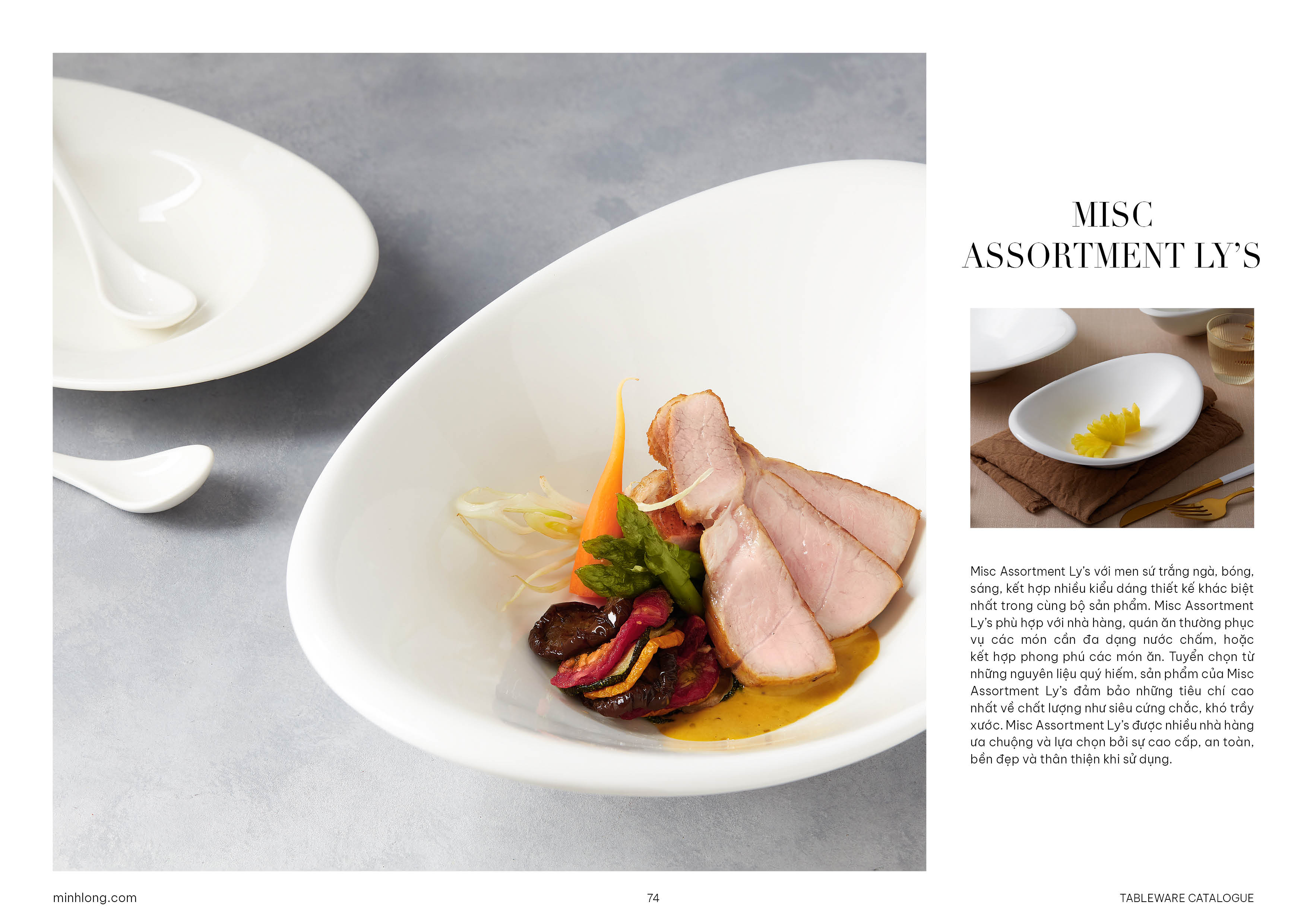 Horeca Catalogue Gốm sứ Minh Long
