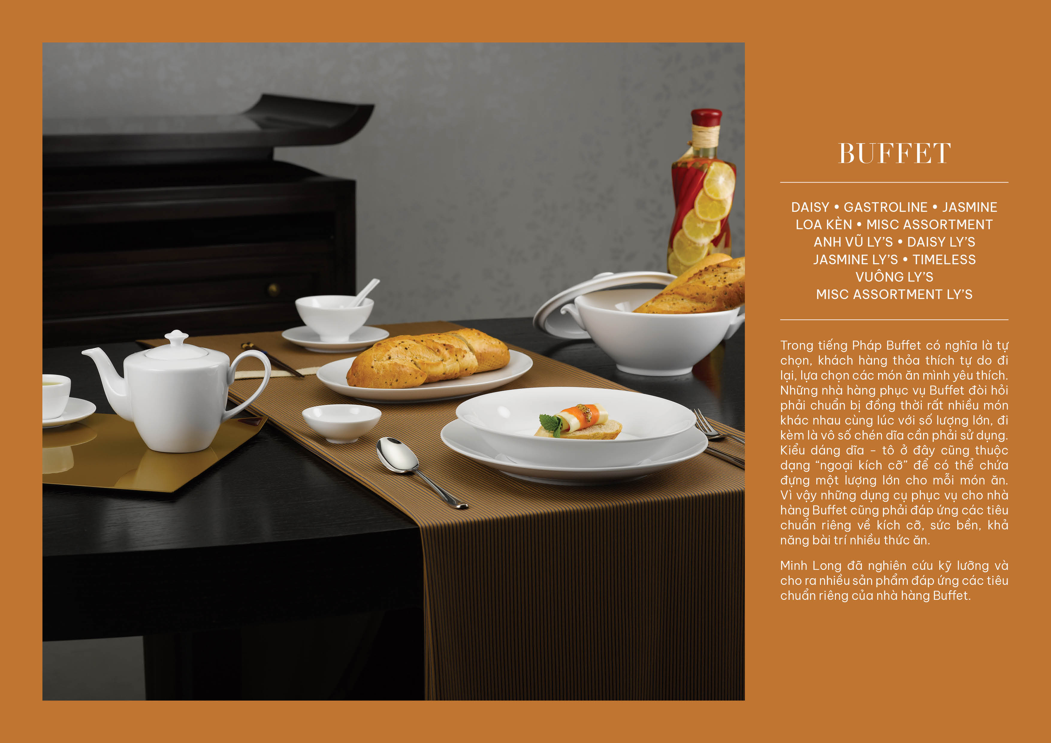 Horeca Catalogue Gốm sứ Minh Long