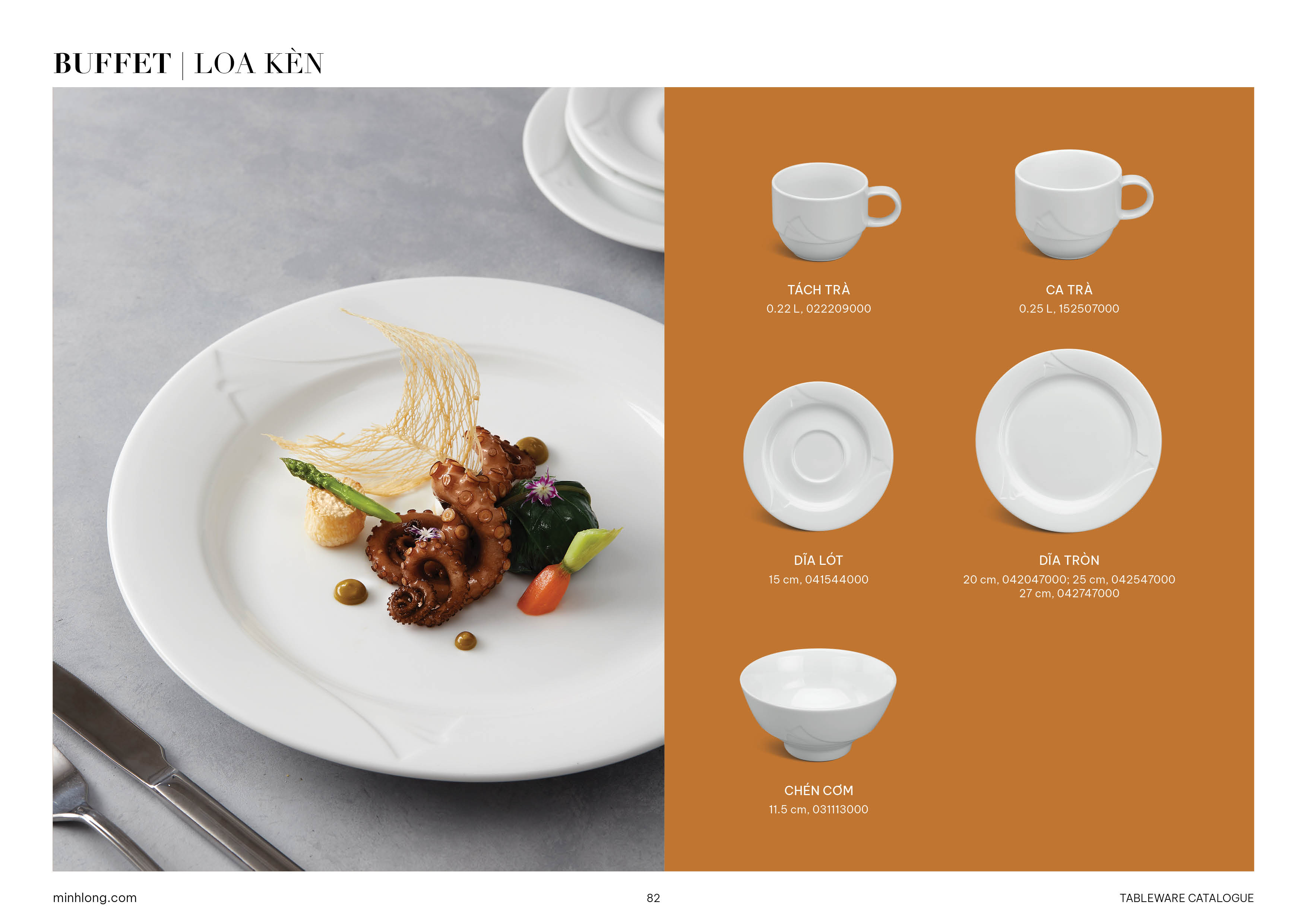Horeca Catalogue Gốm sứ Minh Long