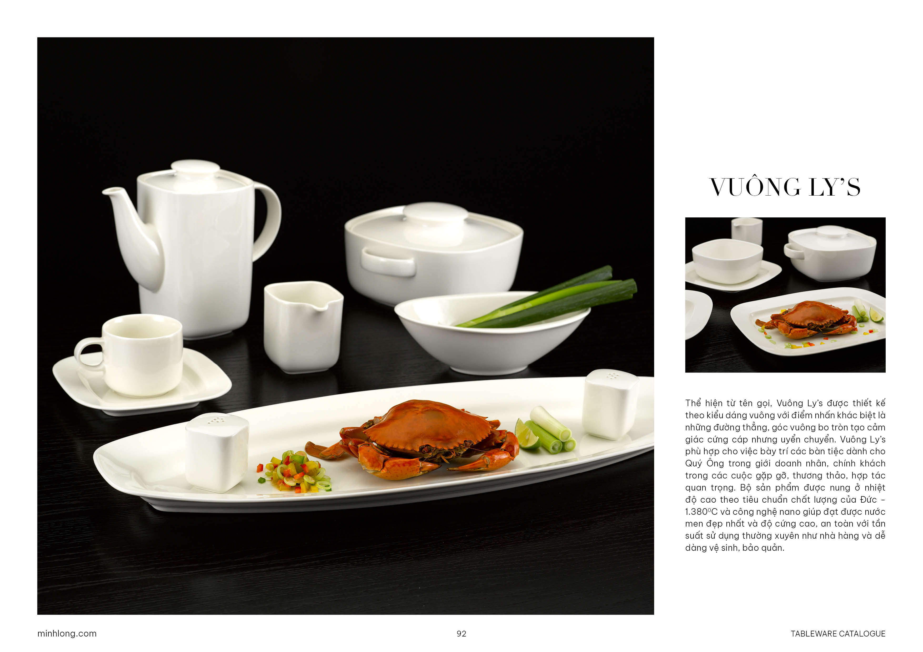 Horeca Catalogue Gốm sứ Minh Long