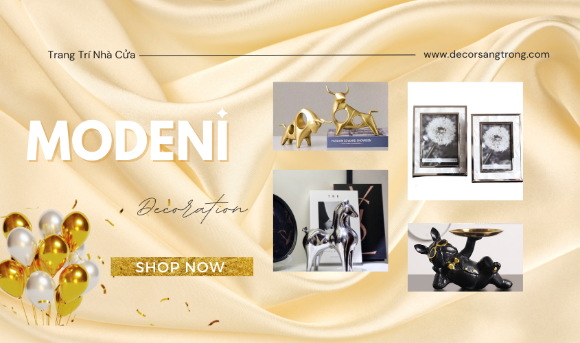 TÔ ĐIỂM KHÔNG GIAN BẰNG NHỮNG BÌNH HOA RẠNG RỠ SAM GOLDEN HOME – MODENI