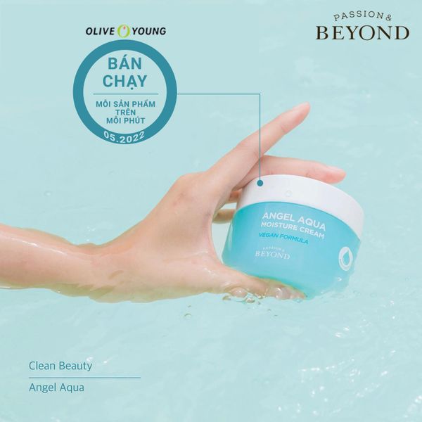 Review Kem dưỡng ẩm Tinh Linh Nước làm dịu Beyond Angel Aqua Moisture – Hebe Stores