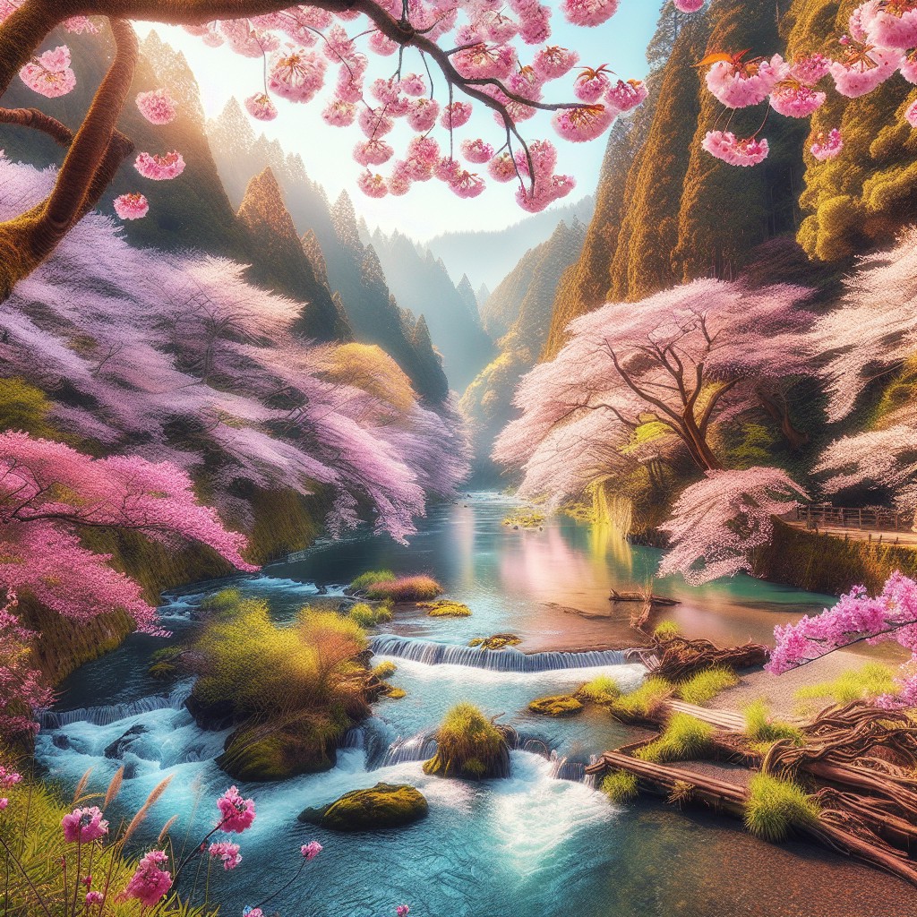 Dạo bước trong sắc hồng tại bờ sông Yamazaki, tỉnh Aichi – Công ty du ...