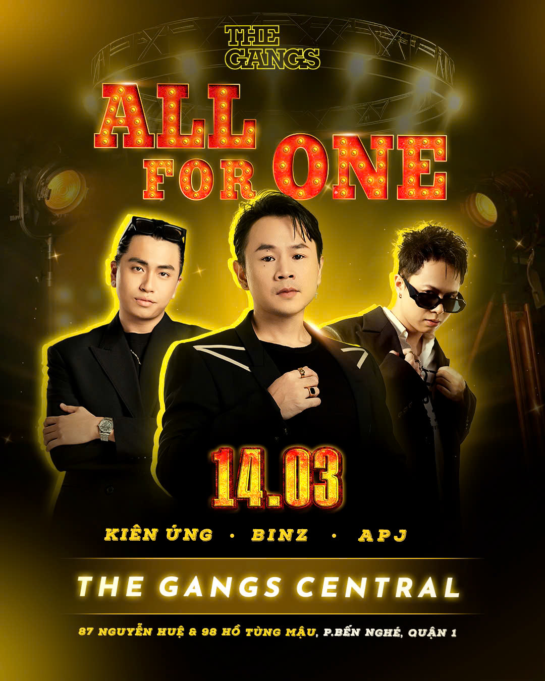 Chương trình Free-flow 14.03 tại The Gangs Central