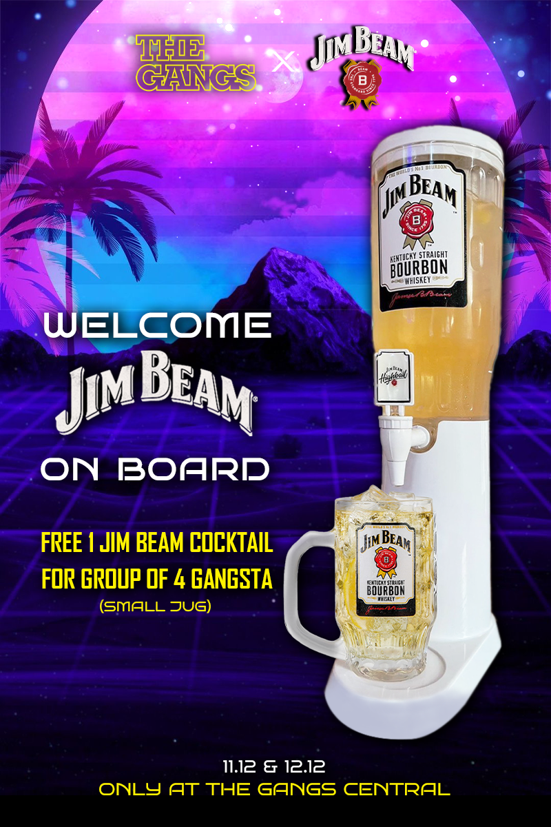 Welcome Jim Beam on Board – The Gangs