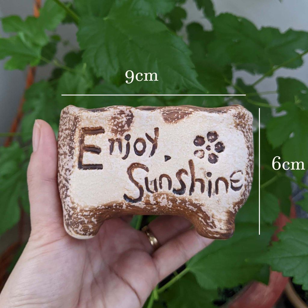 Chậu gốm đất nung trồng cây kiểu dáng mini hoa văn xinh xắn – NGƯỜI LÀM ...