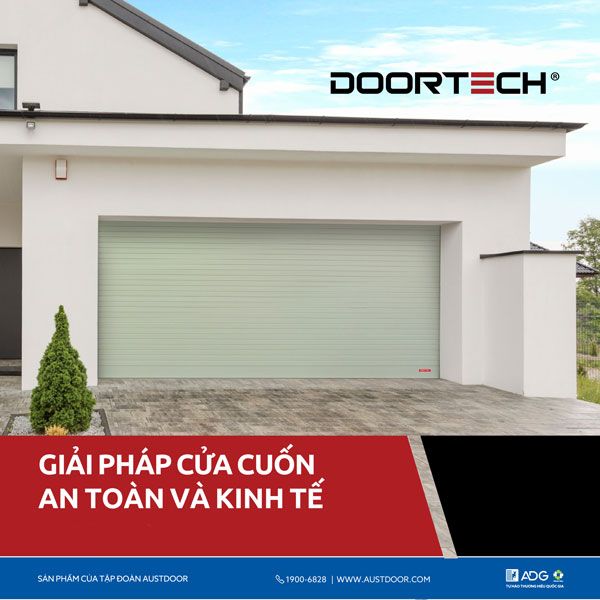 Bảng báo giá lắp đặt cửa cuốn Doortech. Cửa cuốn chính hãng Austdoor