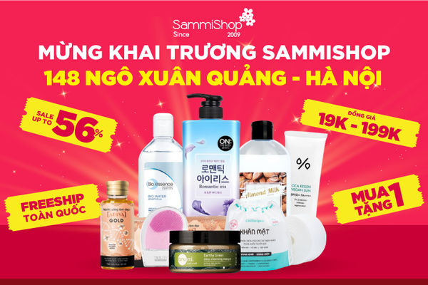MỪNG KHAI TRƯƠNG SAMMISHOP 148 NGÔ XUÂN QUẢNG HÀ NỘI - RINH NGAY SIÊU – SammiShop
