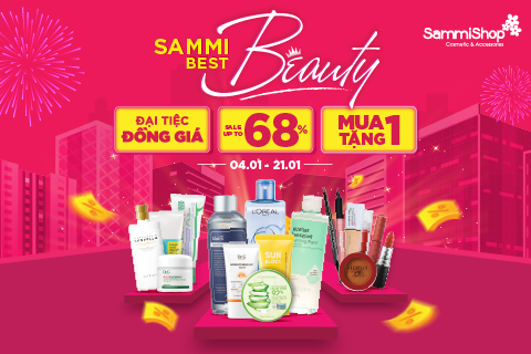 SAMMI BEST BEAUTY - BÙNG NỔ LOẠT DEAL UP TO 68% - ƯU ĐÃI MUA 1 TẶNG 1 ...