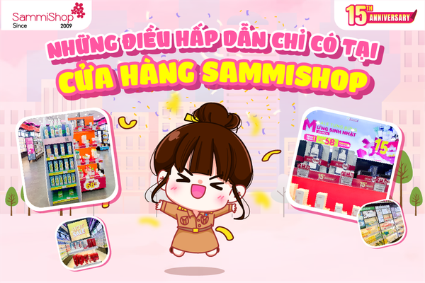 NHỮNG ĐIỀU HẤP DẪN CHỈ CÓ TẠI CỬA HÀNG SAMMISHOP – SammiShop