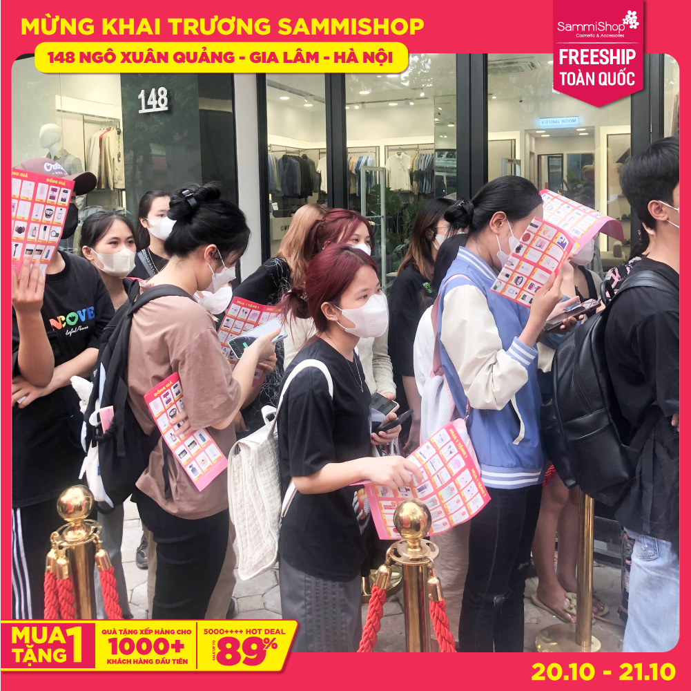 MỪNG KHAI TRƯƠNG SAMMISHOP 148 NGÔ XUÂN QUẢNG - HÀ NỘI – SammiShop