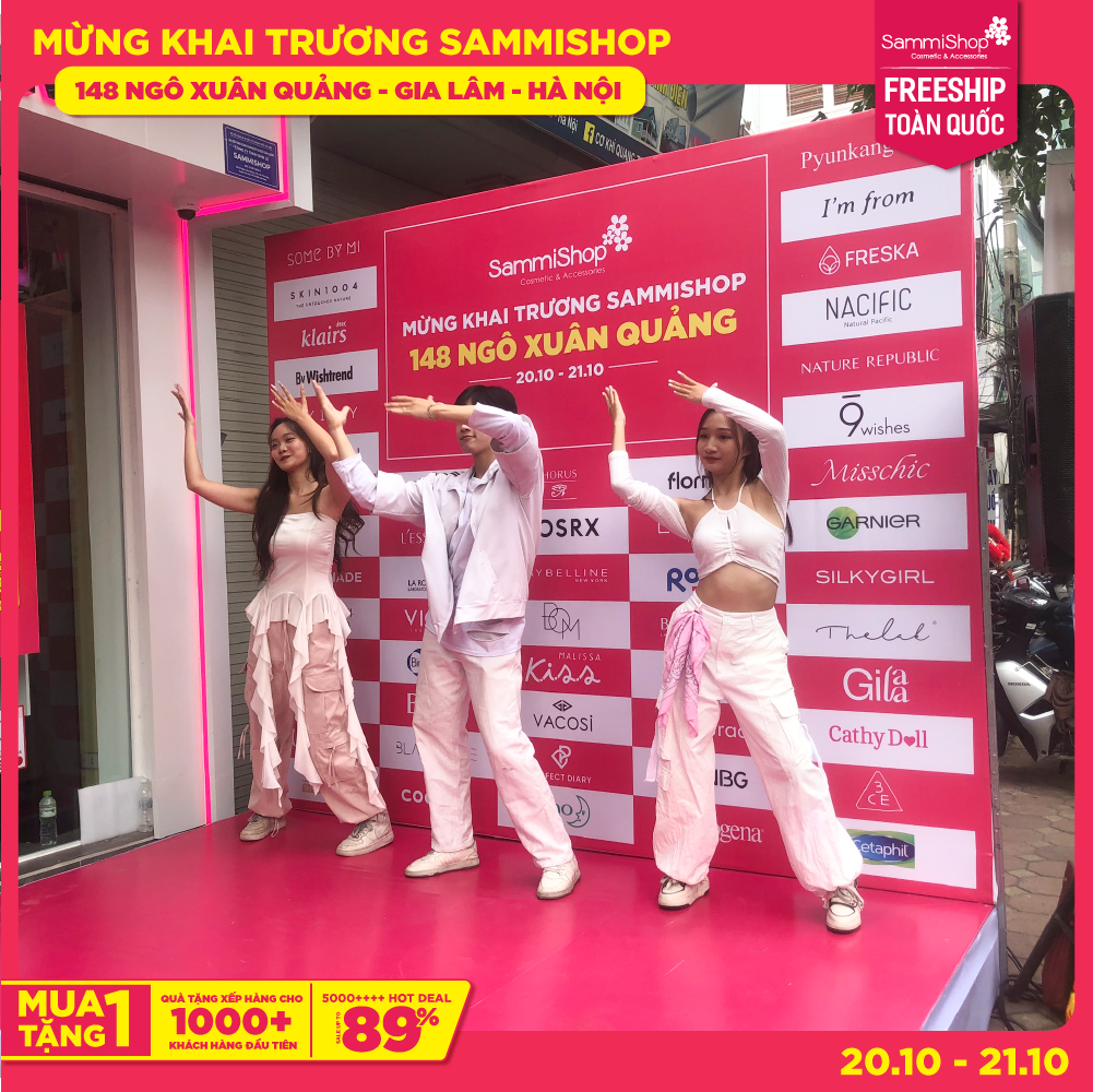 MỪNG KHAI TRƯƠNG SAMMISHOP 148 NGÔ XUÂN QUẢNG - HÀ NỘI – SammiShop