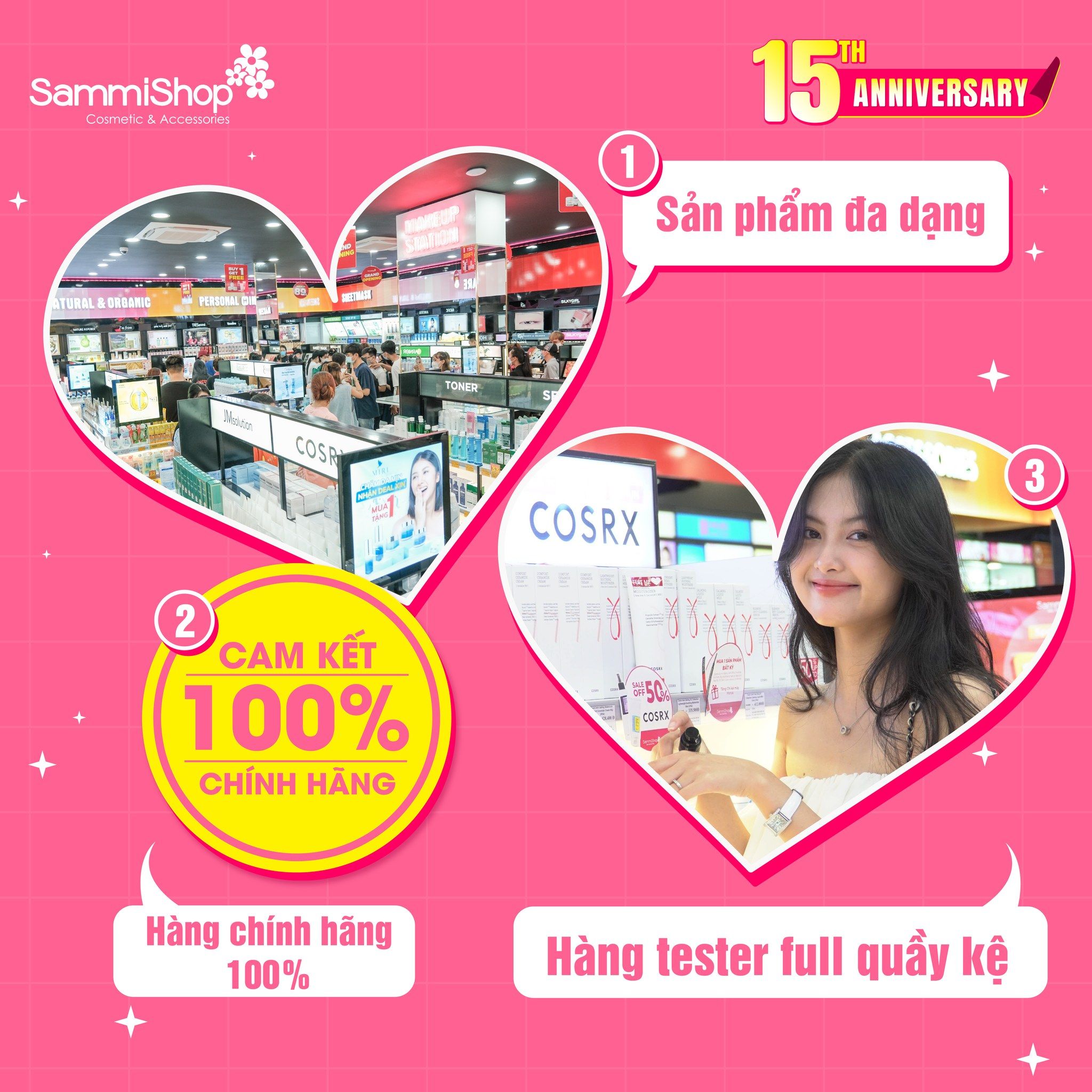 15 ĐIỀU CÁC TÍN ĐỒ LÀM ĐẸP ẤN TƯỢNG NHẤT VỀ SAMMISHOP – SammiShop