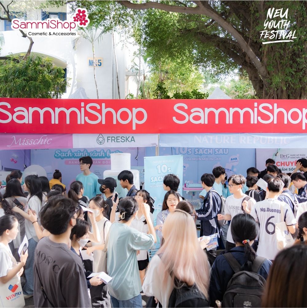 [SAMMISHOP X NEU YOUTH FESTIVAL 2023] ĐỒNG HÀNH CÙNG NGÀY HỘI C – SammiShop