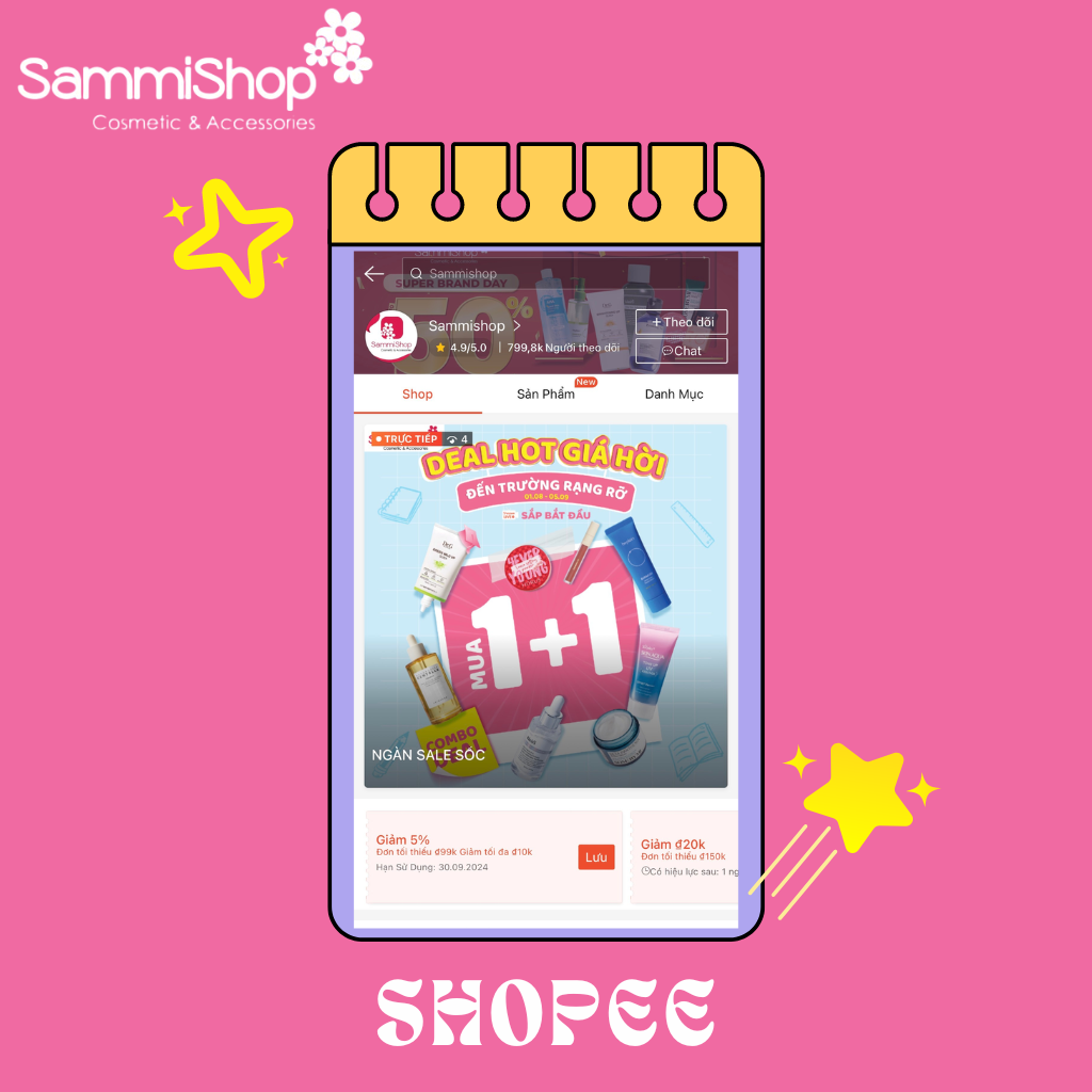 CẢNH BÁO CÁC KÊNH SAMMI GIẢ MẠO – SammiShop