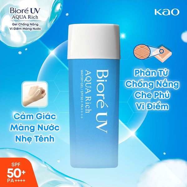 Biore UV Aqua Rich Watery Gel SPF 50+ (90ml) -905664Biore UV Aqua Rich Watery Gel SPF 50+ (90ml ...