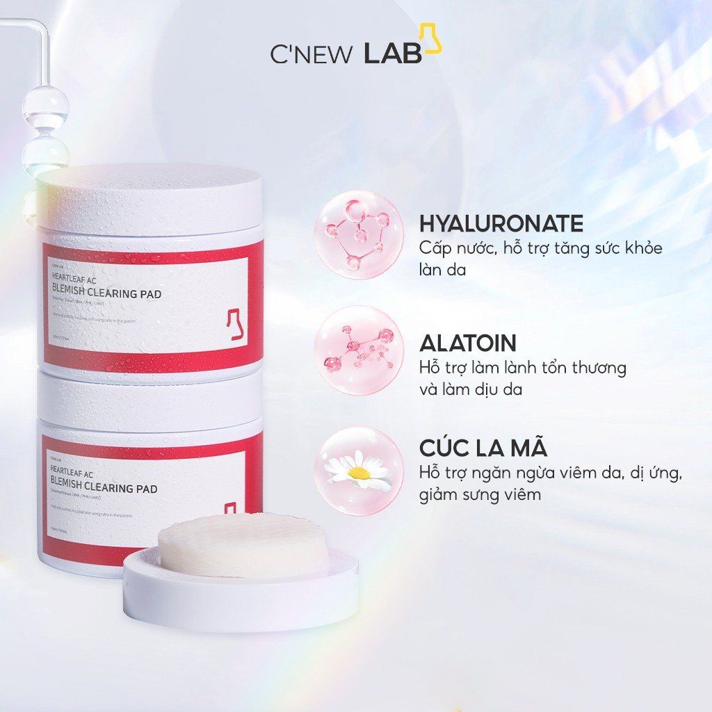 C'New Lab Toner Pad Heartleaf Ac Blemish Clearing Pad 140mlC'New Lab ...