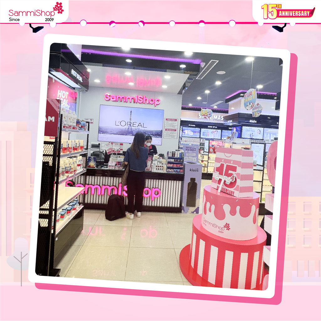 NHỮNG CHƯƠNG TRÌNH "SO HOT" TRONG SỰ KIỆN SINH NHẬT SAMMISHOP 15 NĂM ...