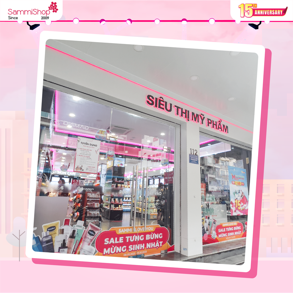 NHỮNG CHƯƠNG TRÌNH "SO HOT" TRONG SỰ KIỆN SINH NHẬT SAMMISHOP 15 NĂM ...