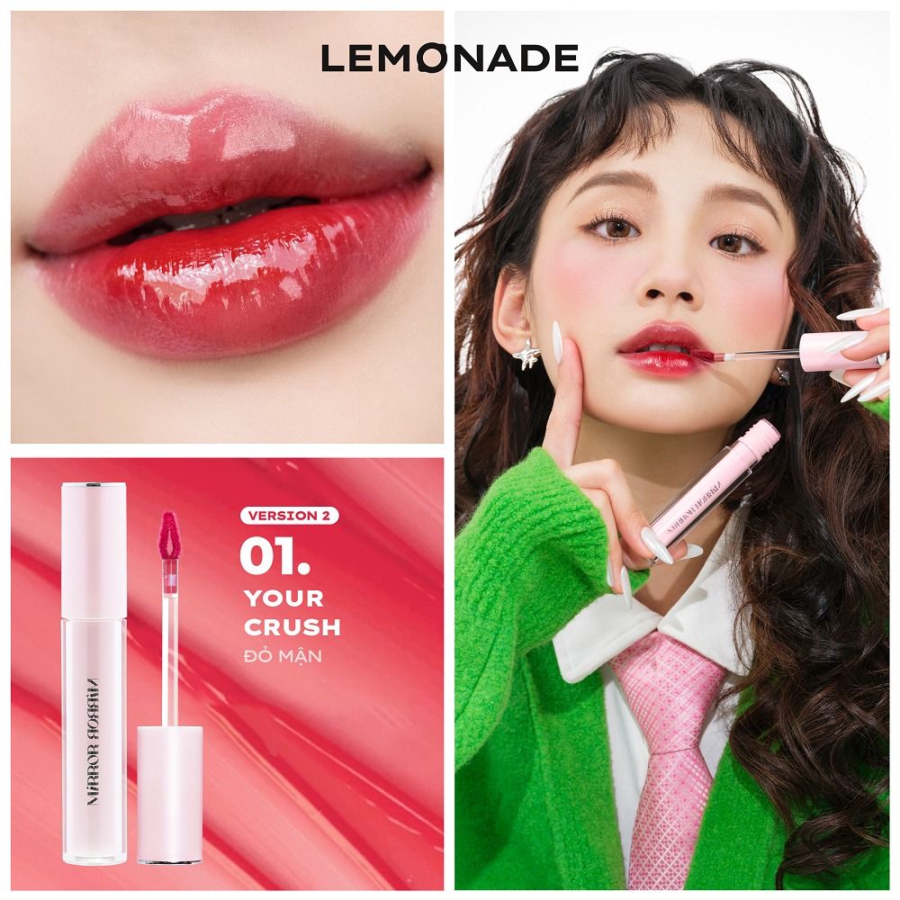Lemonade Son tint bóng Mirror Mirror Water Tint version 2Lemonade Son tint bóng Mirror Mirror ...