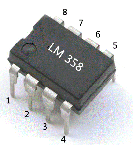 IC LM358 THÔNG SỐ KỸ THUẬT SƠ ĐỒ CHÂN