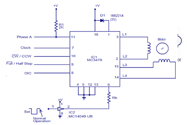 ĐIỀU KHIỂN ĐỘNG CƠ BƯỚC SỬ DỤNG MC3479
