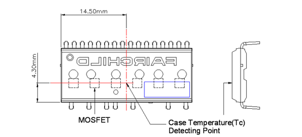IC công suất FSB50250A tháo máy nguyên bo - kèm theo IC BD62011FS