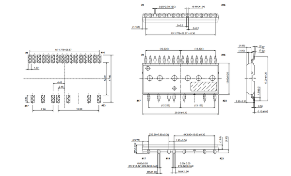 IC công suất SD05M50DBE tháo máy nguyên bo - kèm theo IC BD62011FS