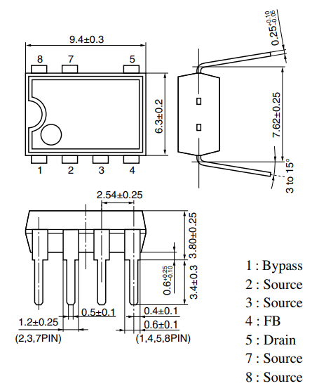 IC Nguồn MIP289 289 DIP-7 Mới Chính Hãng 100% XẢ KHO THANH LÝ