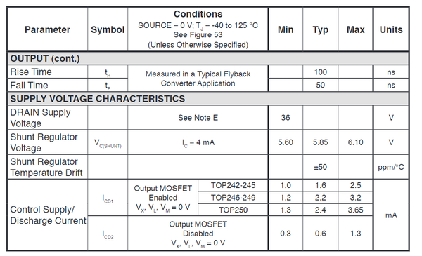 IC Nguồn TOP242YN TOP242Y TOP242 TO-220-6 Mới Chính Hãng 100%