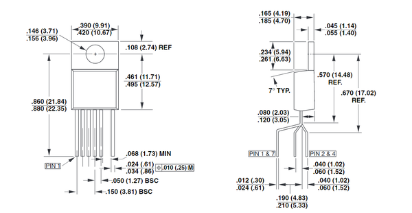 IC Nguồn TOP242YN TOP242Y TOP242 TO-220-6 Mới Chính Hãng 100%