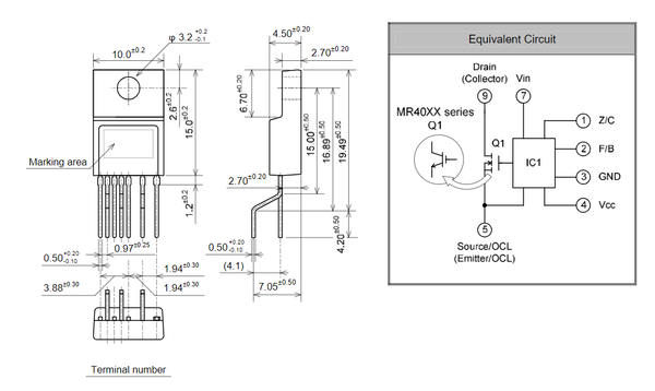 Túi 02 chiếc IC Nguồn MR4011 4011 TO-220-7 hàng nhà máy