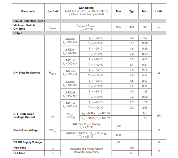 IC Nguồn LNK6766 DIP-7 Mới Chính Hãng 100%