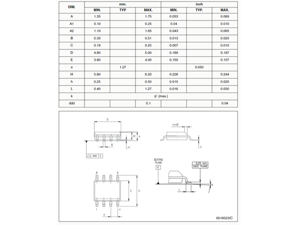 LM293ADT 293A LM293 mới chính hãng